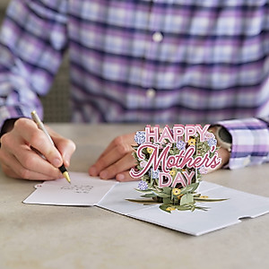 Lovepop Happy Mother's Day Hydrangeas Pop-Up Card, 5 x 7”, Unique Flower Card for Mom or Daughter