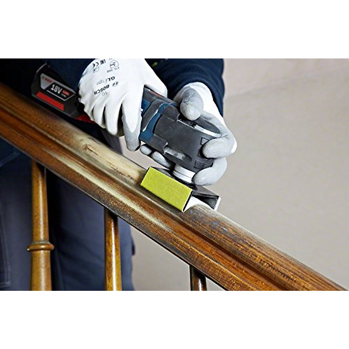 Bosch Professional 1x Profile Sander Starlock AUZ 70 G (for sanding of round materials, Accessory Multitool)