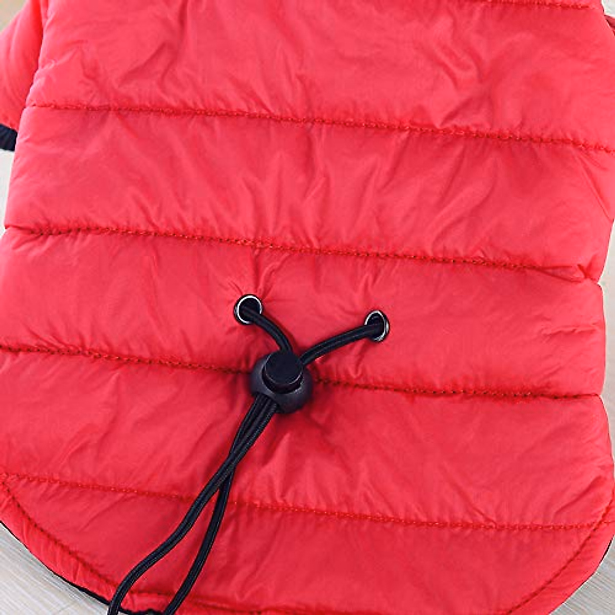 Girl Puppy Clothes Pet Dog Warm Down Cotton-Padded Jacket Costume Puppy Winter Clothe Hoodie Coats