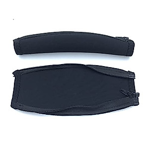 Headband Cover Compatible with Bose QC45 QuietComfort 35 II, QC35, QC25 Headphones，Headband Protector/Cushion Pad/Repair Part (NO-Black)