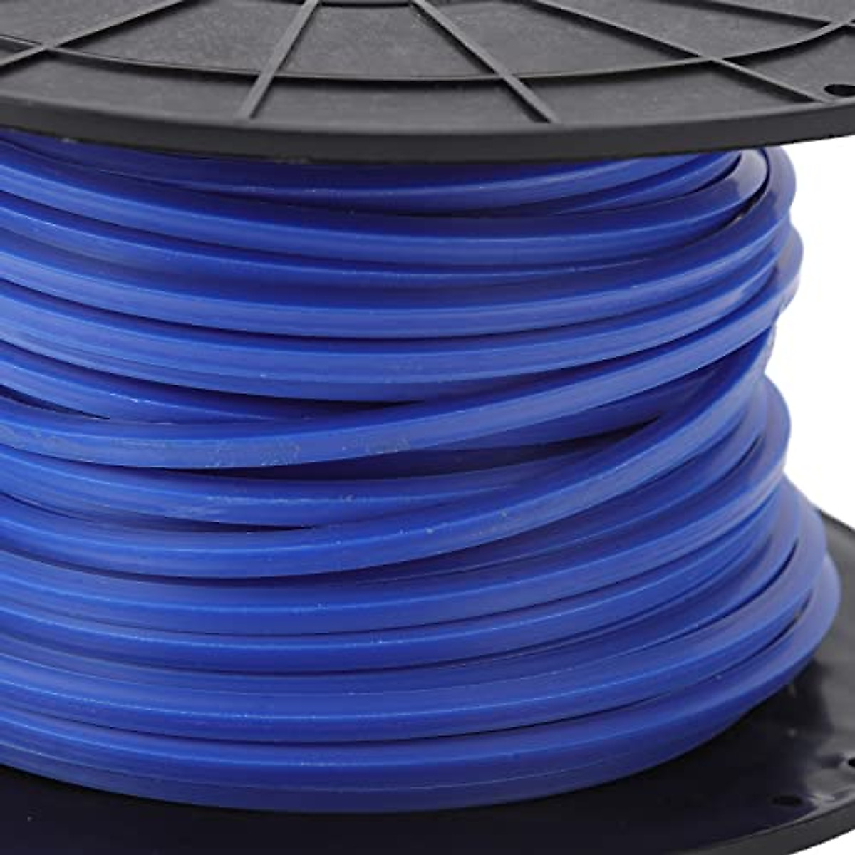 Zerodis Blue Square Trimmer Line,Twist Shape Trimmer Line for Duty Lawn Mower Cutters Round Spool String Trimmer Line Weed Wacker String Trimmer Cord