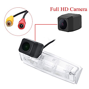 aSATAH Full HD Car Rear View Camera for Lexus IS300 IS200 ES300 ES330 GS300 GS400 GS430 LS430 HS250h CT200h &Vehicle Camera Waterproof Reversing Backup Camera (Full HD Camera)