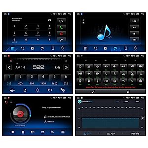 Android 10 Car Stereo Radio in Dash Fit for Jeep Grand Cherokee WK 2010 to 2013,Head Unit with 2+32G 9'' Big Touch-Screen GPS Navigation Built-in Bluetooth Carplay Support WiFi SWC Free Backup Camera