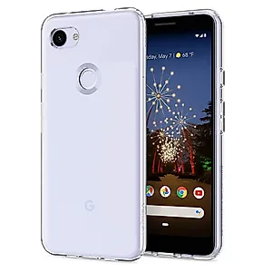 Spigen Liquid Crystal Designed for Google Pixel 3a Case (2019) - Crystal Clear
