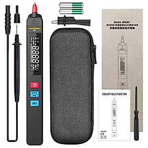 Smart Multimeter Pen Type Digital Multimeter 6000 Counts Portable Electrical Tester with NCV, AC/DC Voltmeter Ohmmeter, Resistance, Live Wire Testers (Z5 Pen Multimeter)