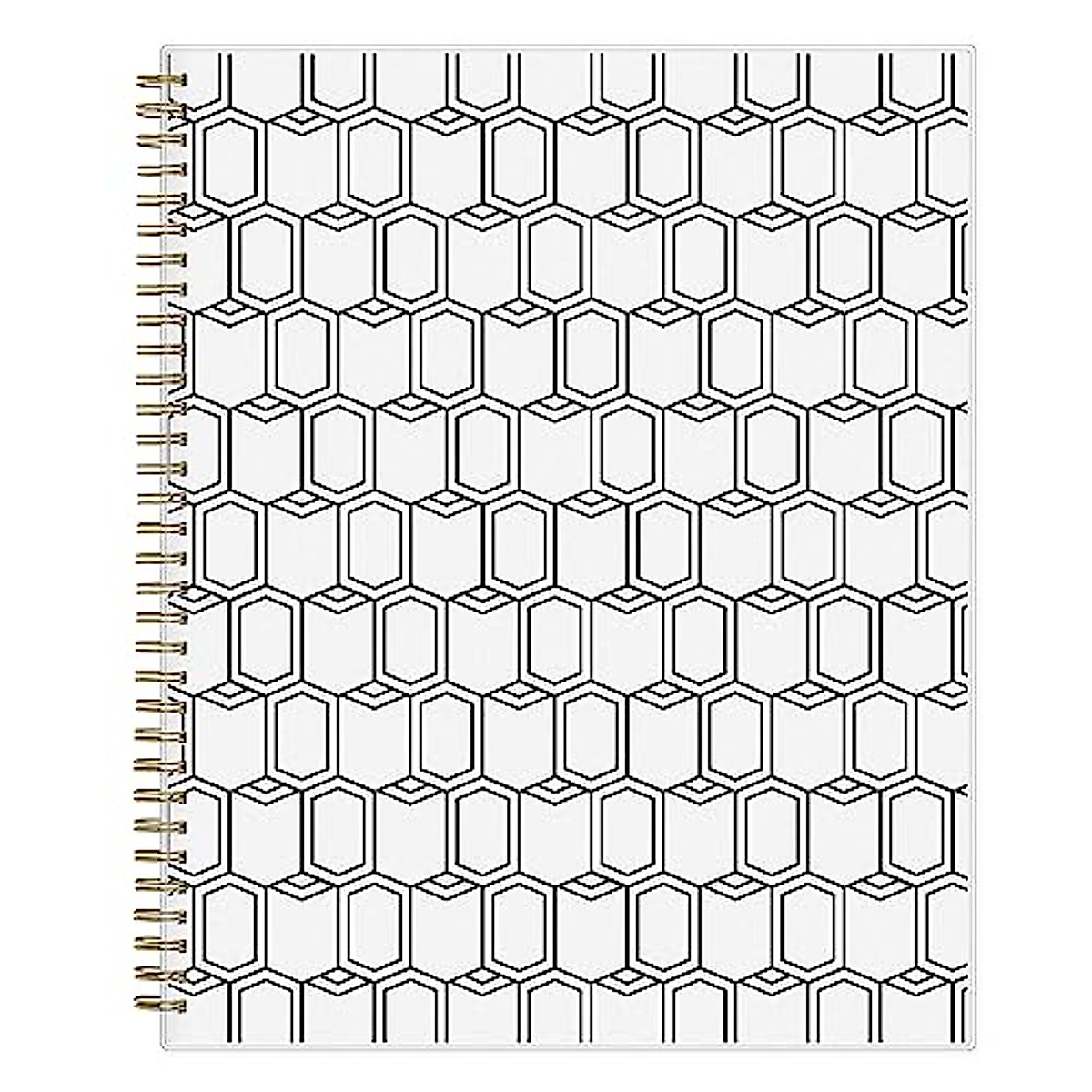 Blue Sky 2024 Weekly and Monthly Appointment Book and Planner, 8.5" x 11", Frosted Cover, Wirebound, Sheridan Black (137277-24)