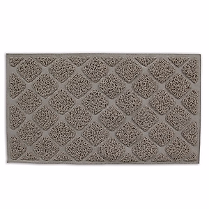 Petmate Grid Litter Catcher Mat, Stone
