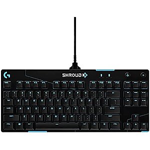 Logitech G PRO Mechanical Gaming Keyboard - Shroud Edition