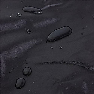 BTURYT Replacement Canopy for Swing Seat 3 Seater Garden Hammock Cover, 210D Oxford Cloth Patio Swing Top Cover with 4 Reinforced Corner Pockets(top Cover only)