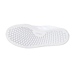 adidas Women's Vulc Raid3r Skate Shoe, White/White/Silver Metallic, 6.5