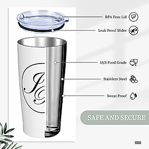 Zyxmconas Jenni Music Rivera Stainless Steel Insulated Tumbler Double Wall Travel Cup With Straw And Lid For Home Office Car 20 oz