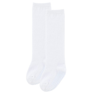 Durio White Baby Knee High Socks Toddler Knee High Socks for Baby Girls Boys Baby Long Socks Baby Infant Toddler White Soccer Socks White 3-12 months