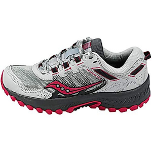 Saucony Versafoam Excursion TR13 Womens,GREY/BERRY,8