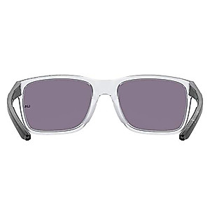 Under Armour Mens Under Armour Male Style Ua 0005/S Sunglasses, Crystal Black/Polarized Green Multi, 58mm 19mm US