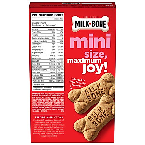 Milk-Bone Mini's Original Dog Biscuits, 15 Ounce (Pack of 6)