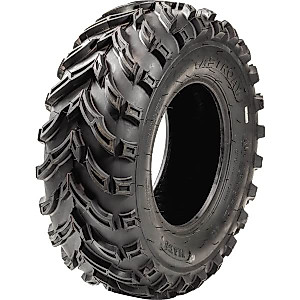 Astroay Mars-A Utility ATV/UTV Tire, 6 Ply Quad or Side By Side ATV Tire, V-Angled Power Treads, 26x9x12 ATV Tire, 26x9x12 UTV Tires, Plow Through Mud and Sand, Ride Over Hard Surfaces