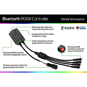 Diode Dynamics Bluetooth RGBW M8 Controller (1-Channel)