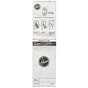 Hoover HEPA Replacement Bags for ONEPWR Cordless Upright Vacuum Cleaner, White