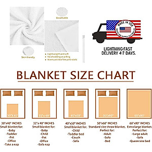 D-Story Custom Blanket Memorial Gift with Photo Text: Made in USA, Flannel Personalized Throw Blanket with Your Own Pictures for Family Mom Sisters Friends Besties Aunts Wife