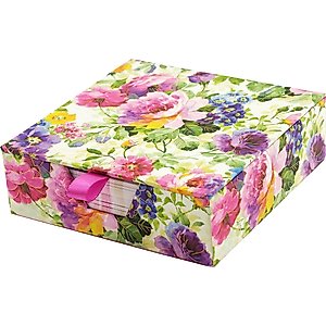 Peony Garden Desk Notes (Note Pad)