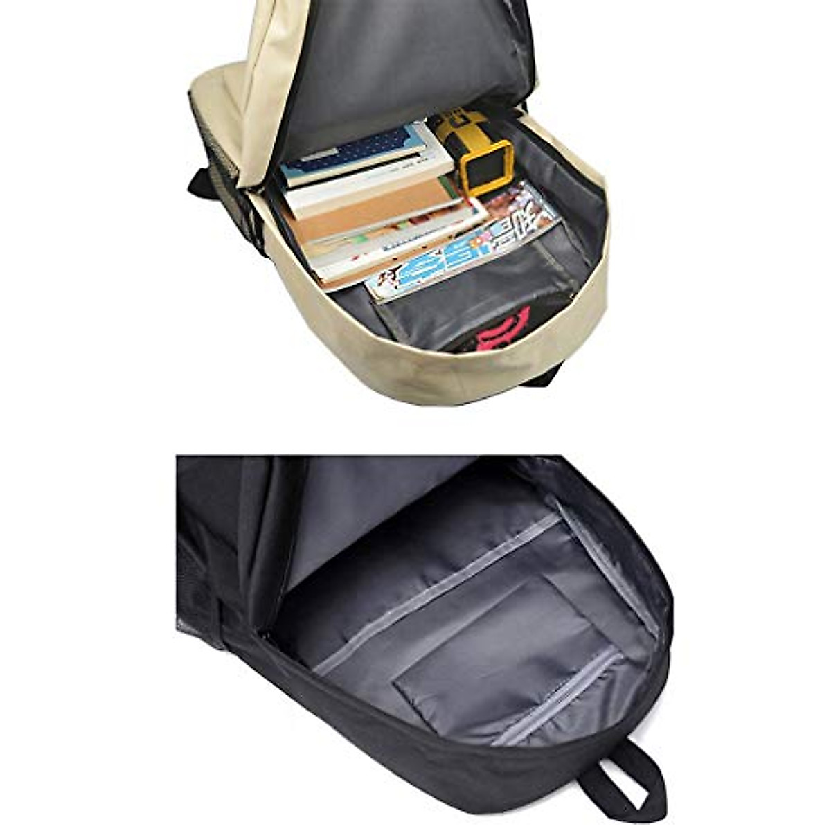 WANHONGYUE Chi's Sweet Home Cat Anime Cosplay Backpack Casual Daypack Day Trip Travel Bag Beige /3