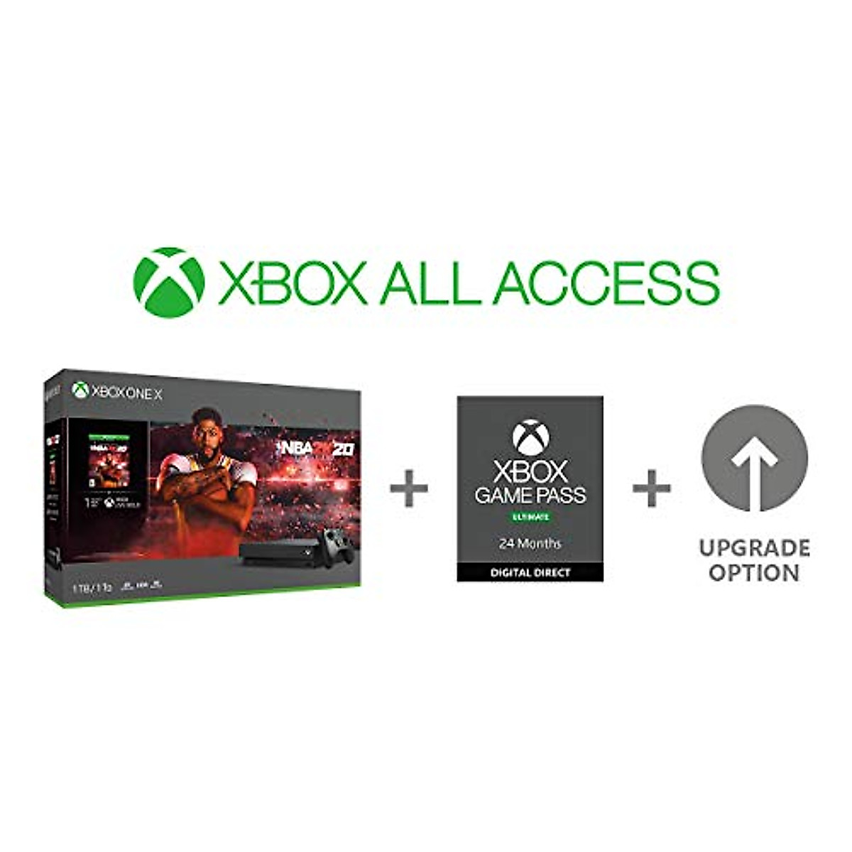 Xbox All Access - Xbox One X 1TB Console - NBA 2K20 Bundle