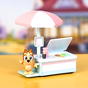 Bluey Ice Cream Cart - Vehicle and 2.5-3" Bingo Figure Pack