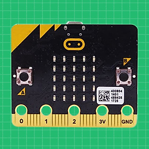 Misaso BBC Microbit Go Kit BBC Programmable Learning Development Board with Protective Case+Battery Box