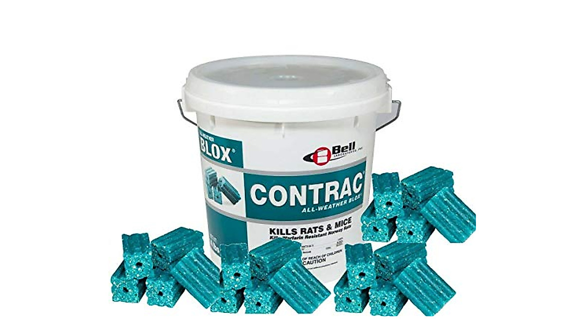 Contrac Blox 16 lbs - Effective Rodent Bait