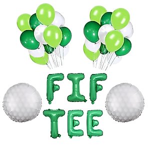 100% LIKED-Fif Tee Balloon Banner, 50th Birthday Golf Theme Birthday, Fif Tee Birthday Golf Party Fif Tee Golf Party Decor, Golf Theme 50th Birthday Party, Fif-Tee Golf Party Decorations