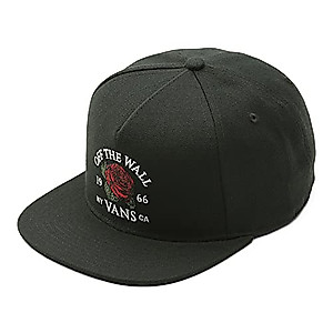 Vans Men's Snapback Hat, (Seely) Black, One Size