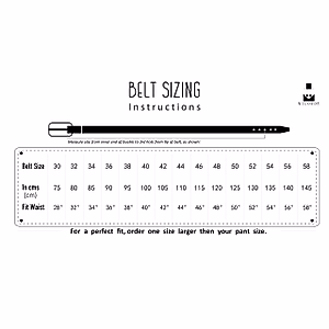 MILORDE Black Leather Belt, Fashion & Classic Design for Dress and Causal (Size 36 (Waist 34), Basic Black)