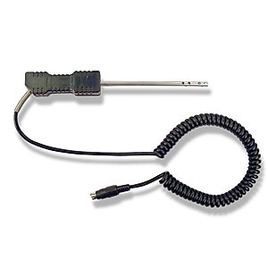 Cooper-Atkins 5028 Slim Thermistor Temperature/Humidity Air Probe, 4.9" Shaft Length
