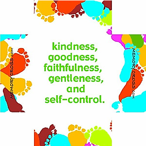 Fruits of the Spirit Origami Folding Card 24/pk Item 10204