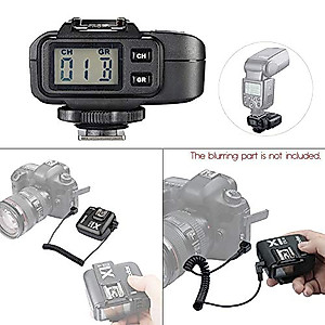 GODOX X1R-C E-TTL 1/8000s Wireless Remote Flash Receiver Shutter Release Compatible with Canon EOS Cameras Godox V1 TT350N AD200 AD200Pro Flash
