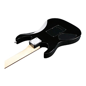 Ibanez 6 String Solid-Body Electric Guitar, Right, Transparent Green Burst (GRX70QATEB)