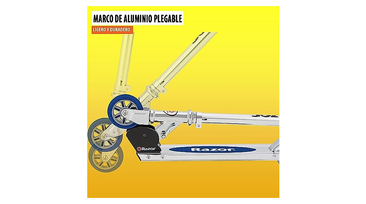 Lightweight Razor A Kick Scooter for Kids - Foldable Fun