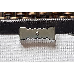 Farm Canvas Wall Art (Ready to Hang) Gallery Wrap of Combine Cutting Wheat as Rain Starts to Fall in Colorado Harvest Photography Farmhouse Decor (.75, 8" x 10")