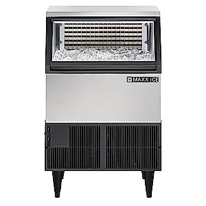Maxx Ice MIM250 Self Contained Ice Maker, 250-Pound