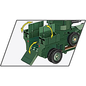 Cobi toys 267 Pcs Hc Great War /2988/ Rolls Royce Armoured Car Scale1:35