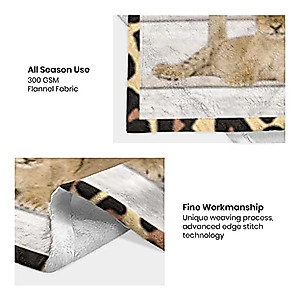 JERHTUO Gifts for Mom from Son, Love Letter Personalized Flannel Throw Blanket Birthday Christmas Thanksgiving Gifts Fits Couch Sofa Bedroom 50"x60"