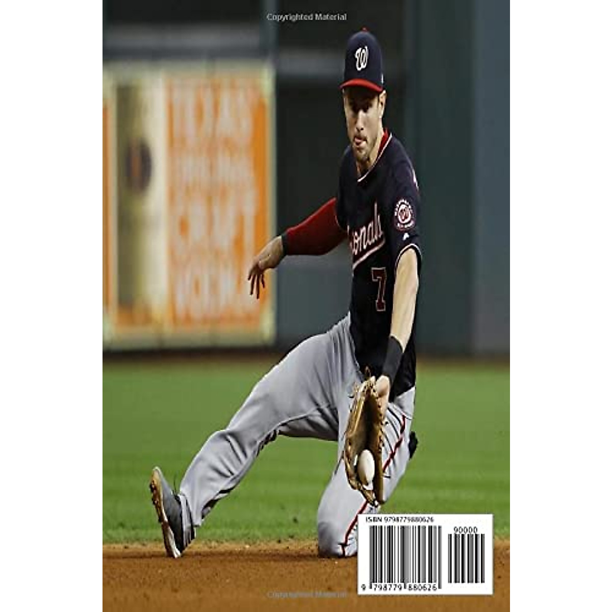 Notebook : Trea Turner Lined Notebook Journal, 100 Pages - Thankgiving Notebook Blank Ruled Writing Journal #492
