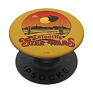 Star Wars Tatooine Sunset Logo PopSockets Grip and Stand for Phones and Tablets