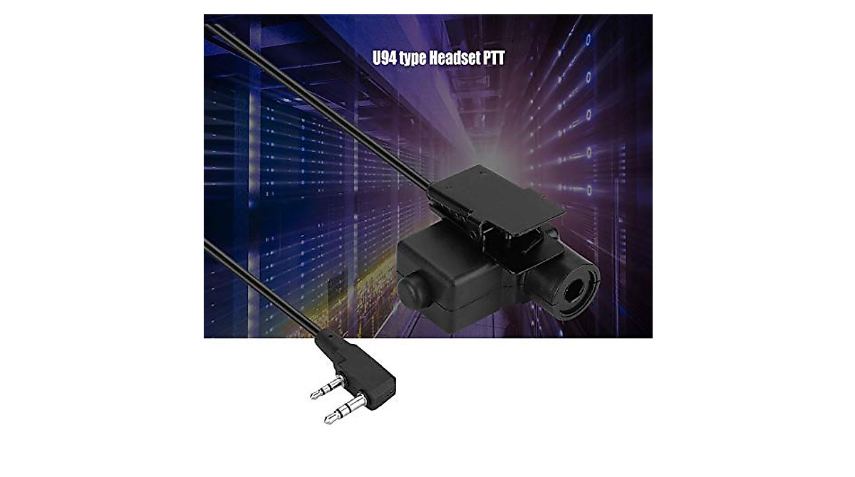 PTT Cable for BAOFENG UV5R, Z Tactical Noise Reduce Headsets Cable ...