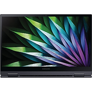 Samsung Galaxy Book Flex2 Alpha 2-in-1 13 Laptop 13.3" FHD QLED Touchscreen 11th Gen Intel Quad-Core i7-1165G7 16GB RAM 2TB SSD Backlit Keyboard Fingerprint USB-C Dolby Atmos Win10 Black