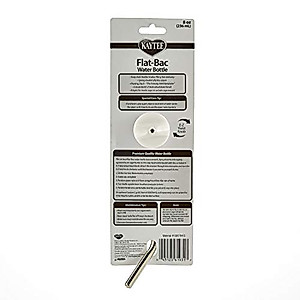 Kaytee Flat Bac Water Bottle, Hamster - 8 oz.