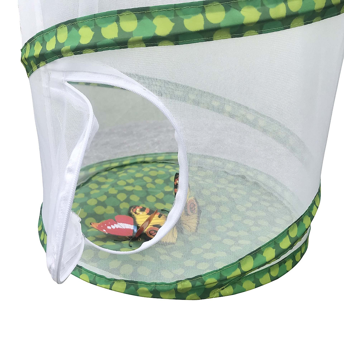 Wisexplorer Butterfly and Insect Garden Habitat Mesh Cage Collapsible Design, Bug Terrarium Pop Up 12" x 14" Tall