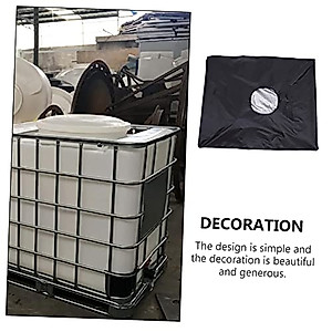 Asakkura Covers Grill Outdoors Garden Furniture for Table Round Patio Barbecue Stove Black Creative Cover Protector Tank Covers Gas Outdoor BBQ Case Outdoor Furniture 1pc