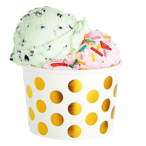 50 Pack Cupcake Liners Wrappers, Muffin Paper Baking Cup for Birthday Party, Gold and Silver Color