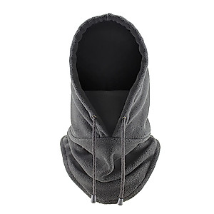 Gray Cotton Slouchy Beanie Hat Stretch Hip-Hop Warm Skull Caps Unisex Baggy Lightweight Beanie for Women Women Sun Hat Caps Men's Balaclavas Fall Winter Mens Sun Hat